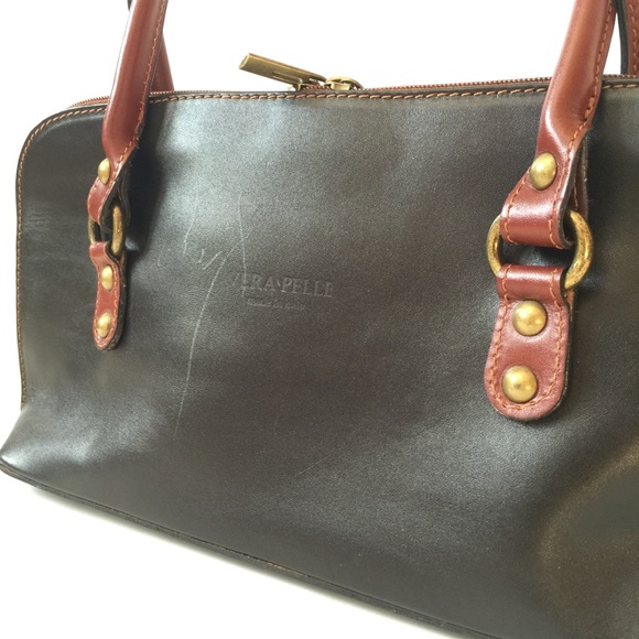 Vera Pelle | Bags | Vera Pelle Italy 0 Leather Handbag Purse | Poshmark